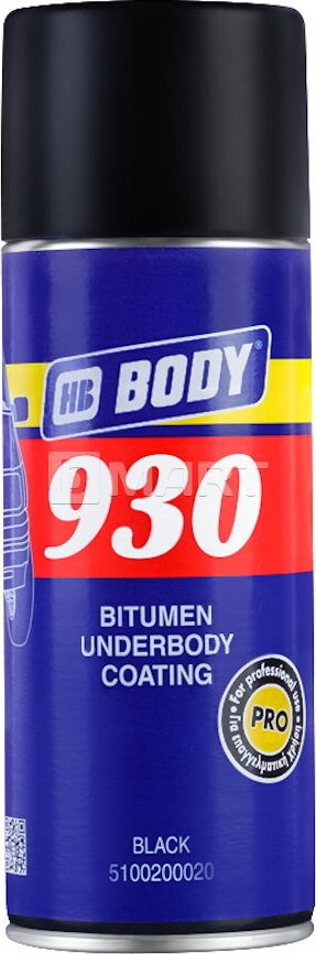 Мастика BODY 930 черная в аэрозоли 400 мл 208.21 грн