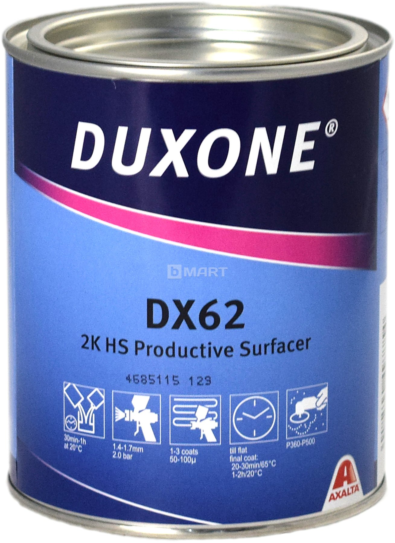 Акриловый грунт-наполнитель Duxone DX-62 1л 543.79 грн